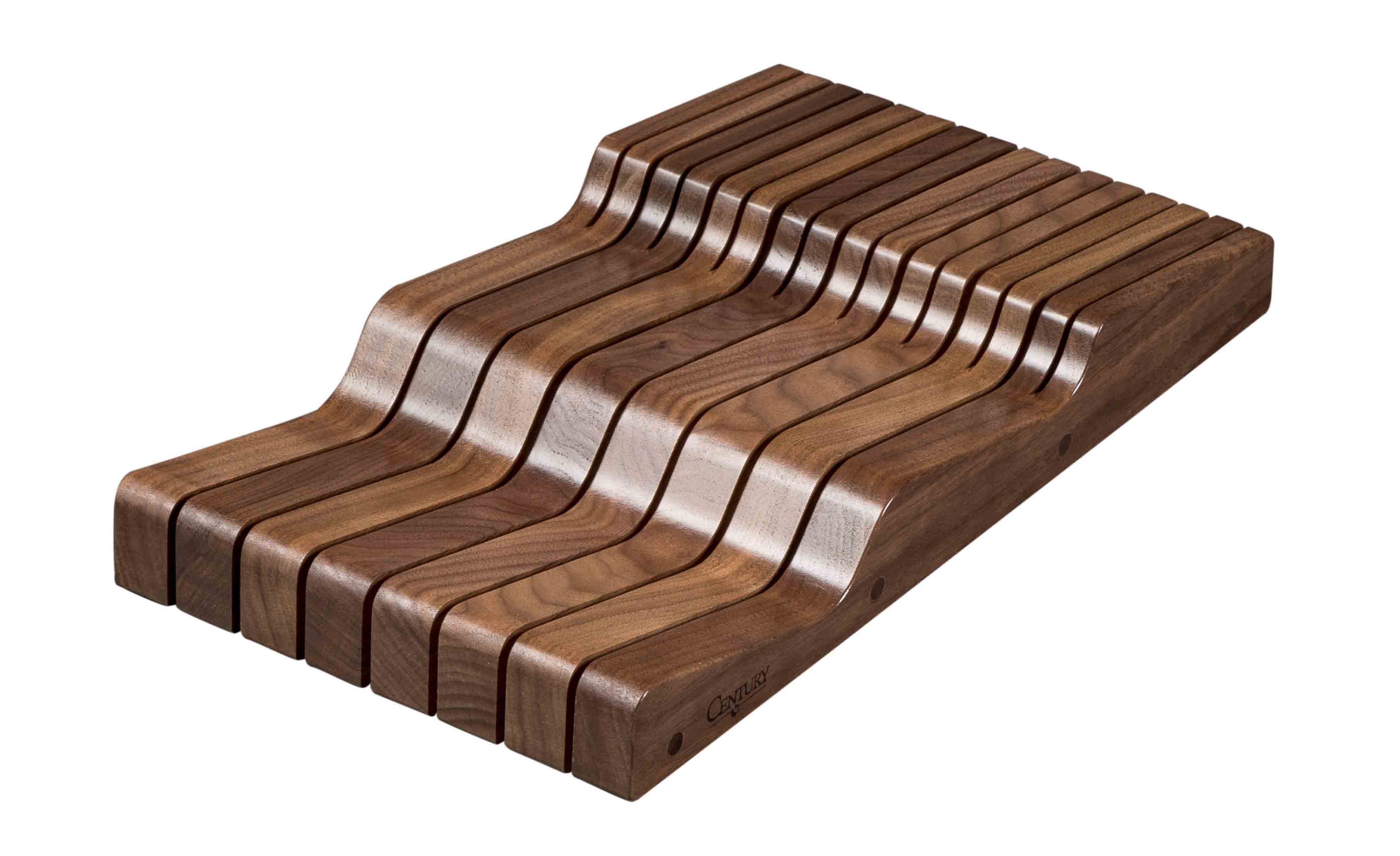 Wave Knife Block - Riviera Series – Dominion Dovetails LLC